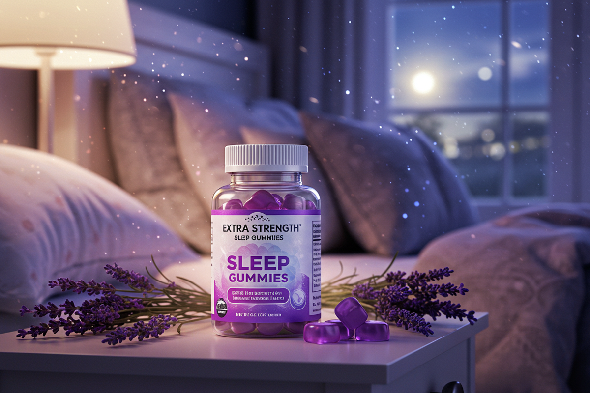 Extra Strength Sleep Gummies for Deep Rest – Cosmolife