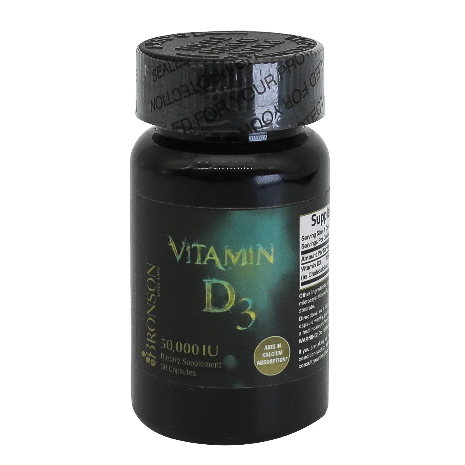 Bronson Vit D 50000 IU 30 Caps – Cosmolife