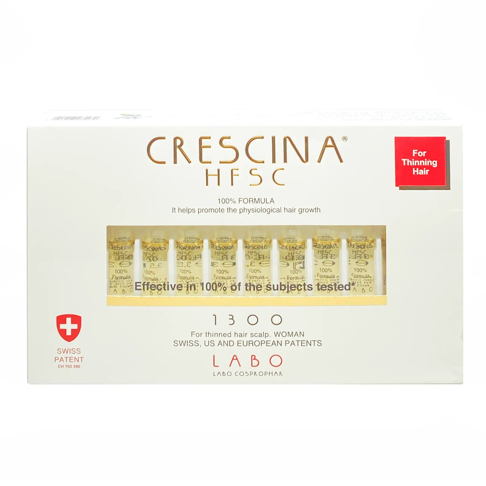 Crescina HFSC 100% 1300 Woman 20 FL – Cosmolife