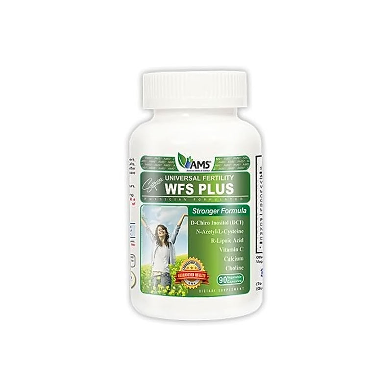 AMS WFS Plus Pcos Caps 90'S To assist fertilization for women – Cosmolife