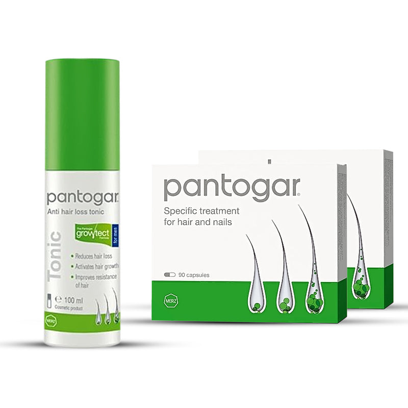 Pantogar Capsule 90'S + Tonic Men 100ml Free (2+1 FOC) OFFER – Cosmolife