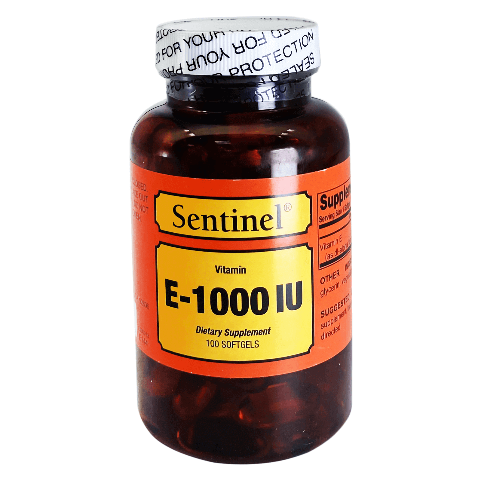 Sentinel Vitamin E-1000IU Caps 100'S as antioxidant – Cosmolife