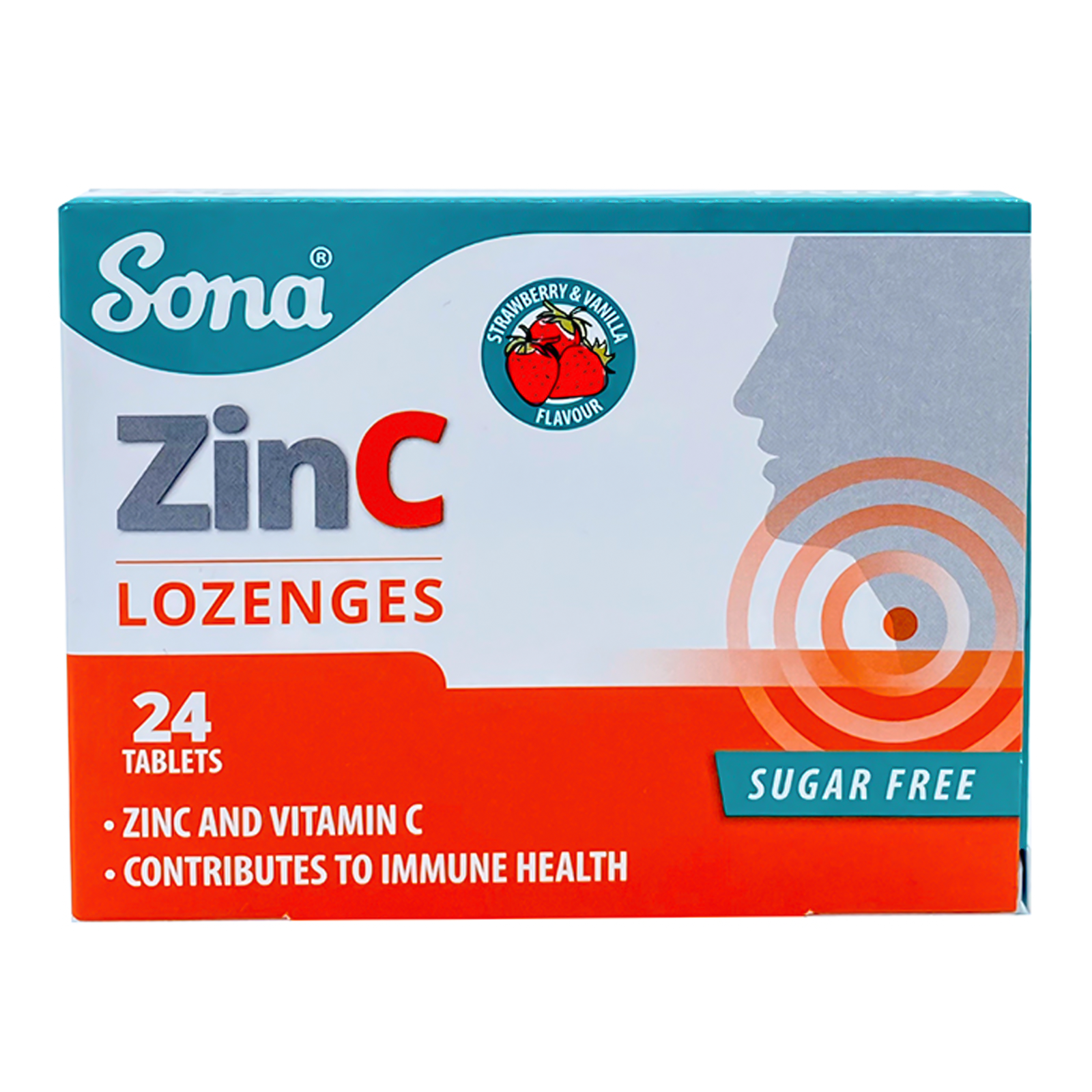 Sona Chewable Zinc C Tabs 24's – Cosmolife