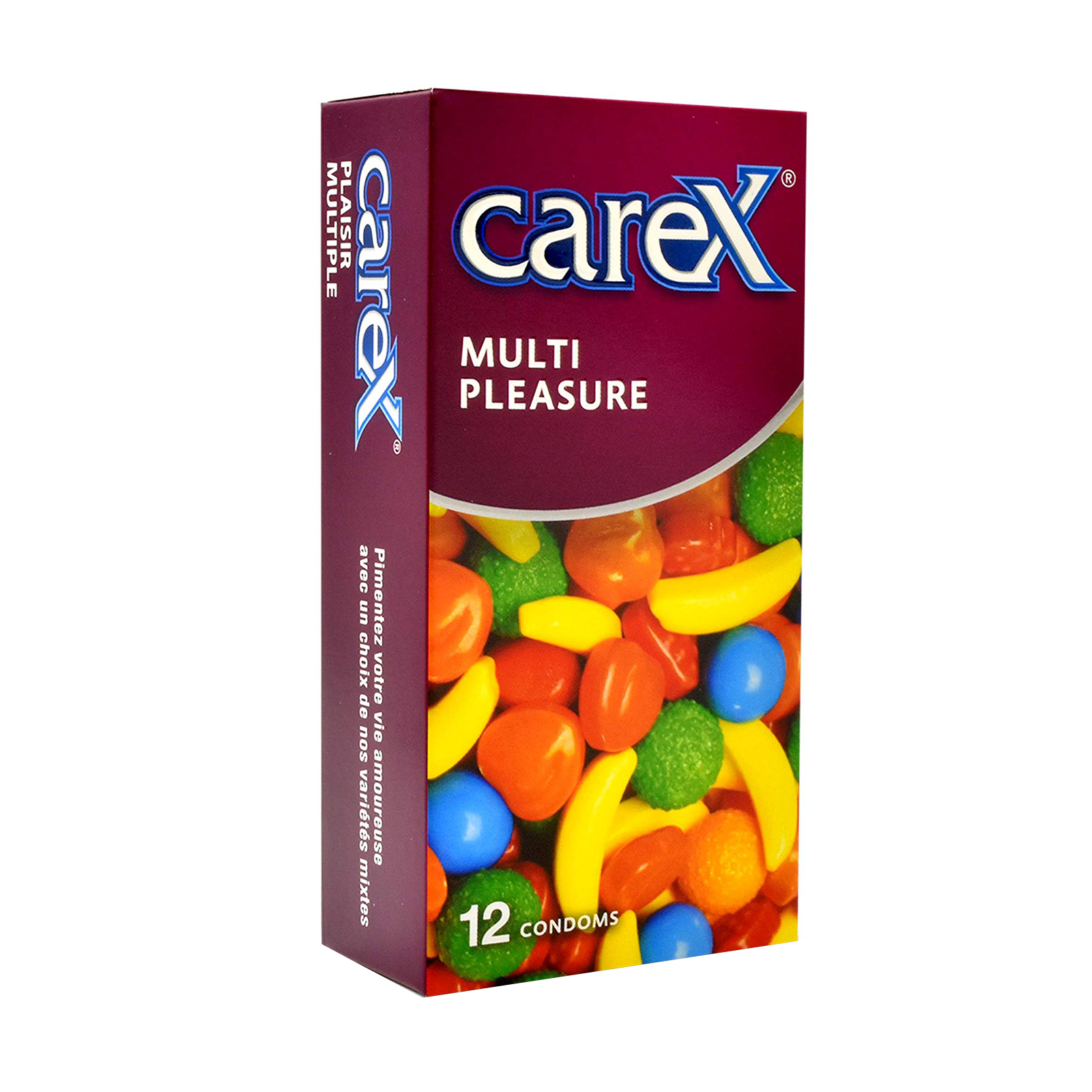 Carex Multi Pleasure Condoms 12'S for maximum protection – Cosmolife