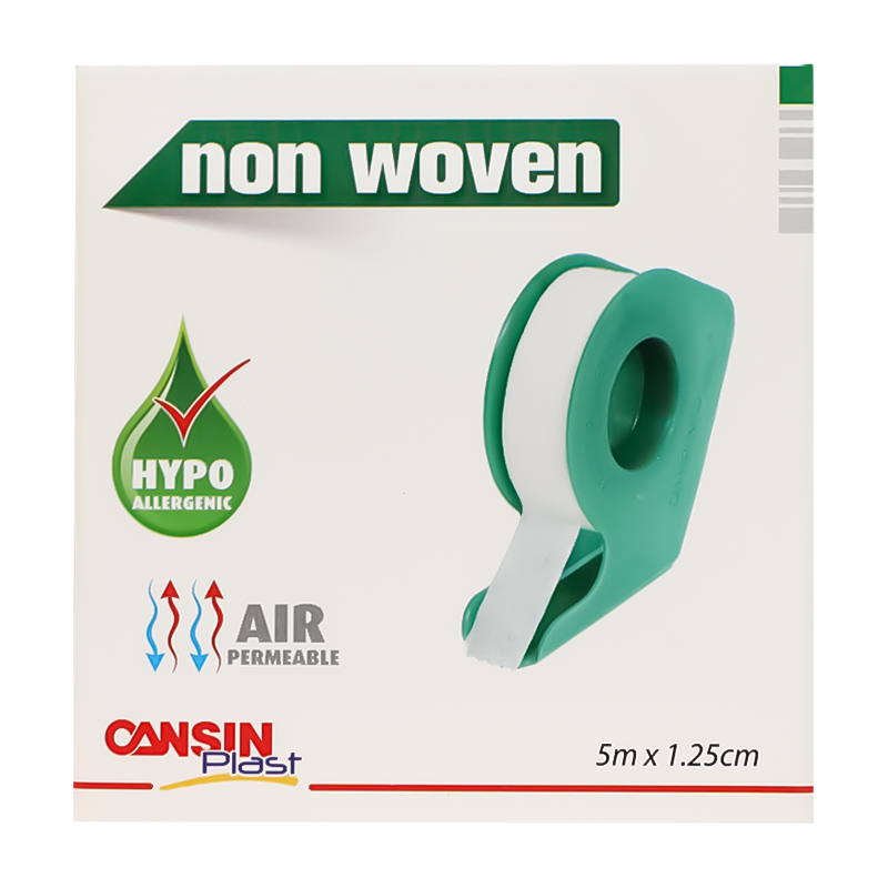 Cansin Plast Non Woven Plaster 5m X 1.25cm – Cosmolife