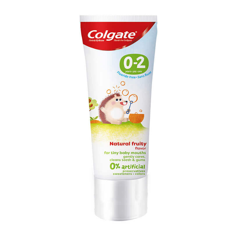 Colgate Kids 0-2 Years Toothpaste Natural Fruity Flavor 40 ml – Cosmolife