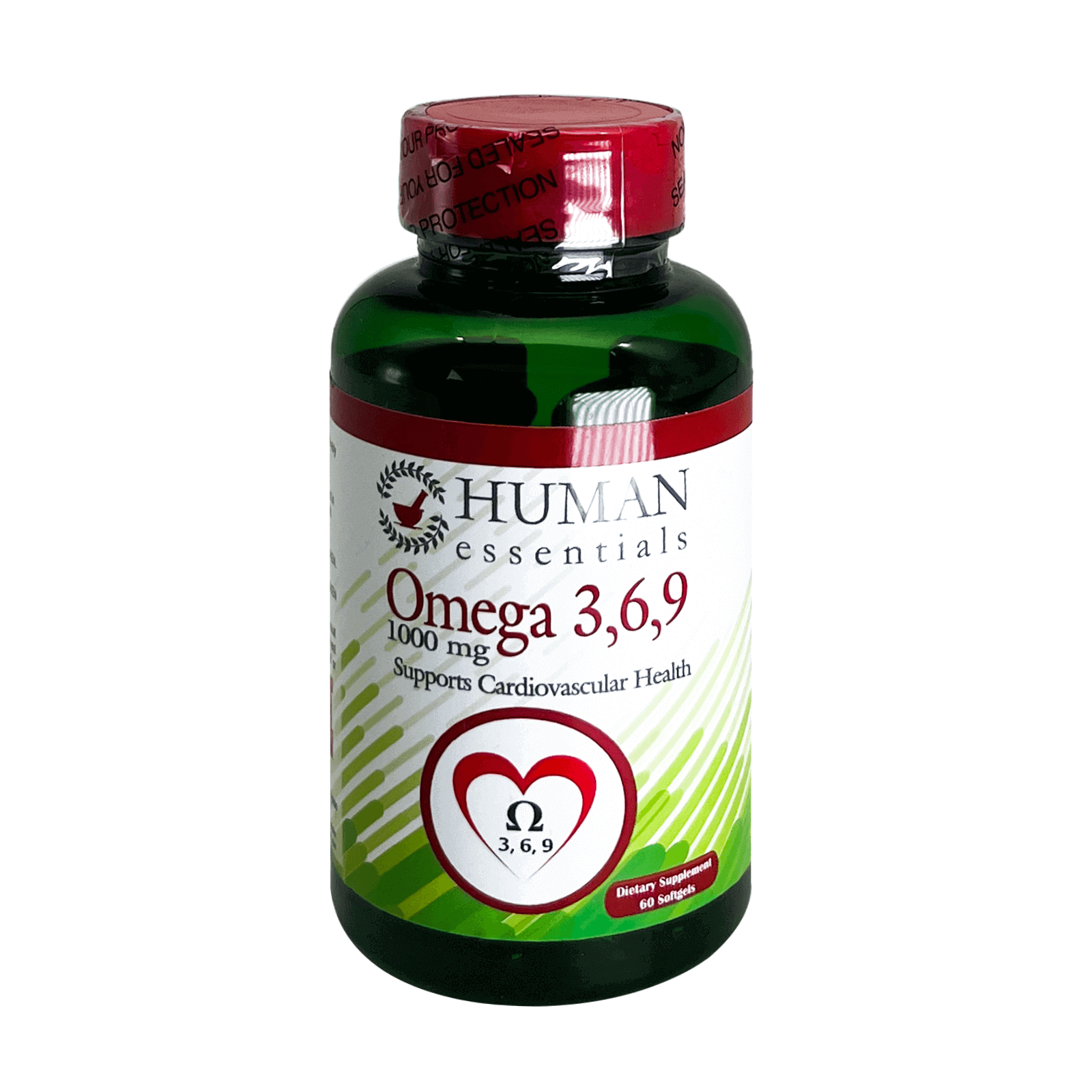 Human Essentials Triple Omega 3,6,9 1000 mg Softgel Caps 60'S – Cosmolife
