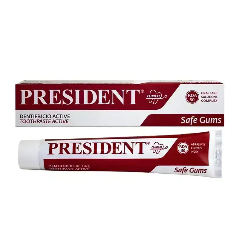 President Safe Gum Active Toothpaste 75 ml – Cosmolife