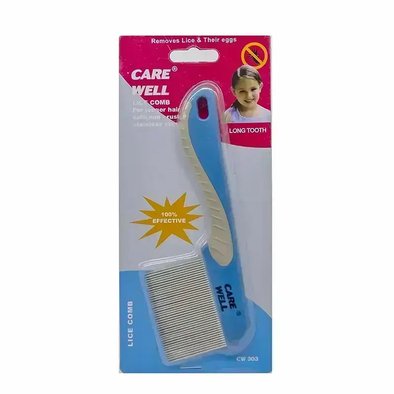 Care Well Long Tooth Lice Comb CW 303 – Cosmolife