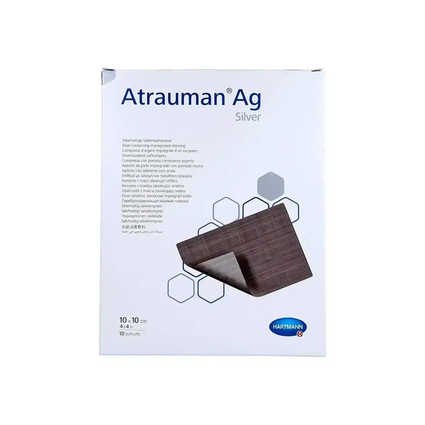 Hartmann Atrauman Ag Drerssing 10x10 cm 1 Pc – Cosmolife