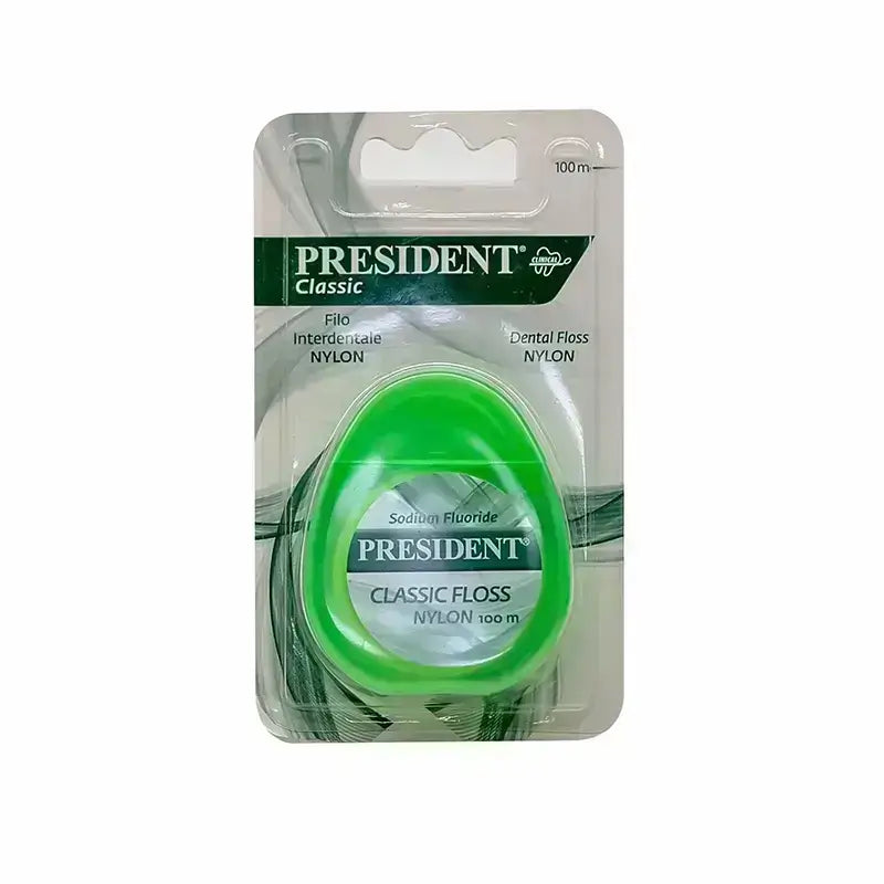 President Classic Dental Floss Nylon 100 m – Cosmolife