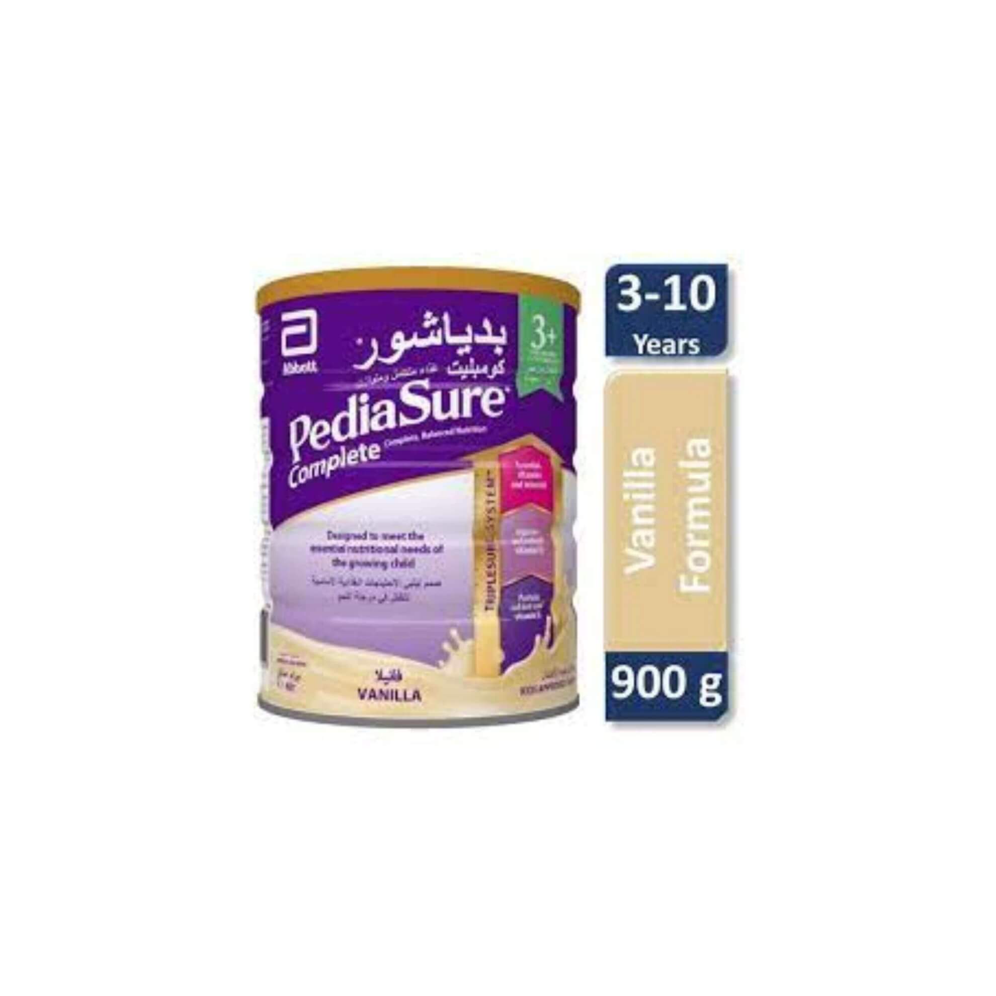 Pediasure Complete 3+ Vanilla 900 g Milk For Children – Cosmolife