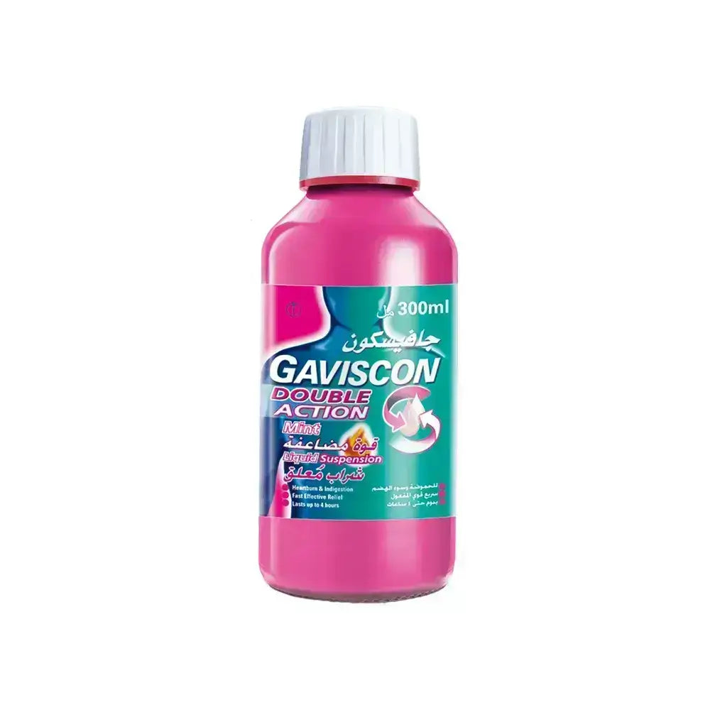 Gaviscon Double Action Liquid Suspension Mint Flavor 300 ml – Cosmolife