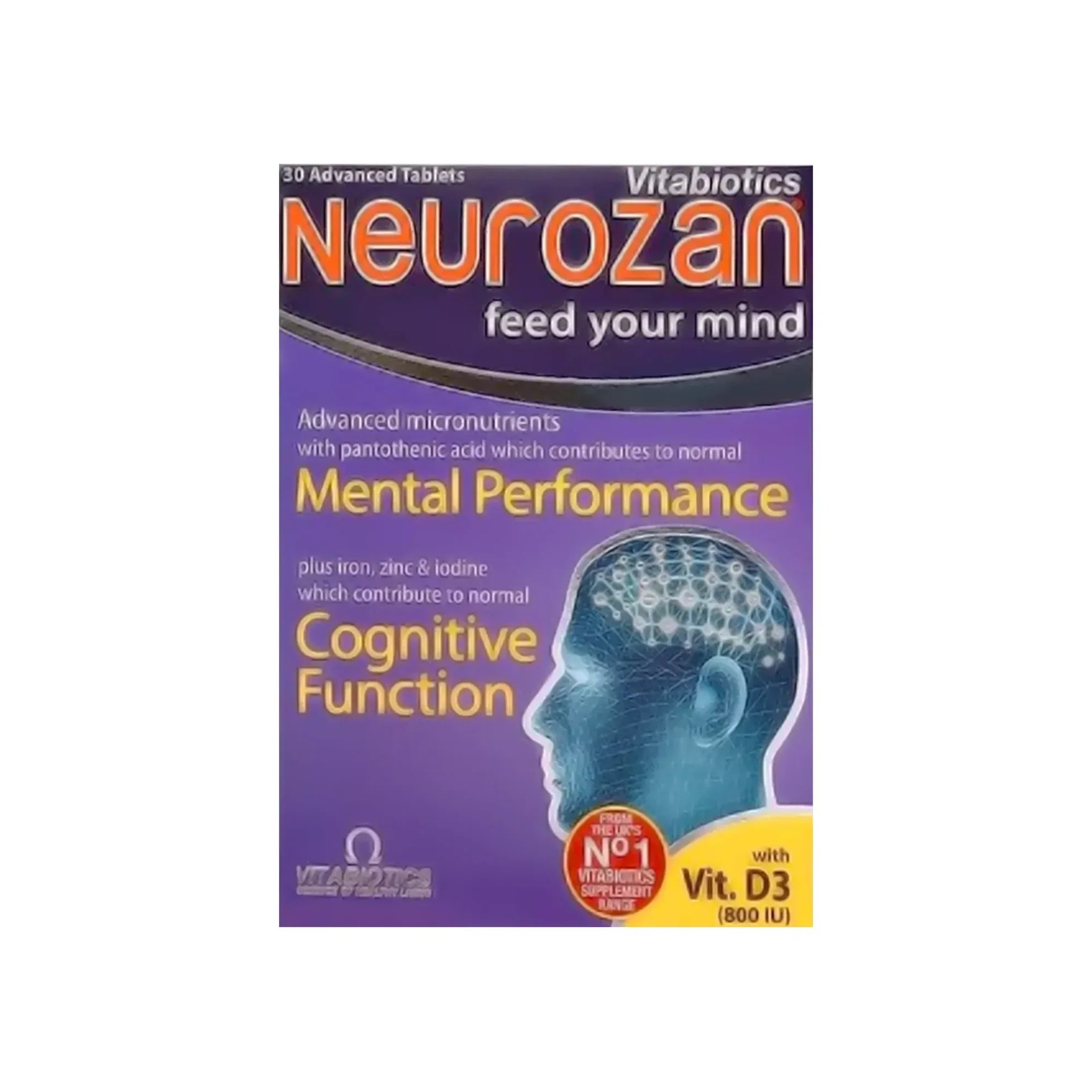 Vitabiotics Neurozan 30 Tabs – Cosmolife