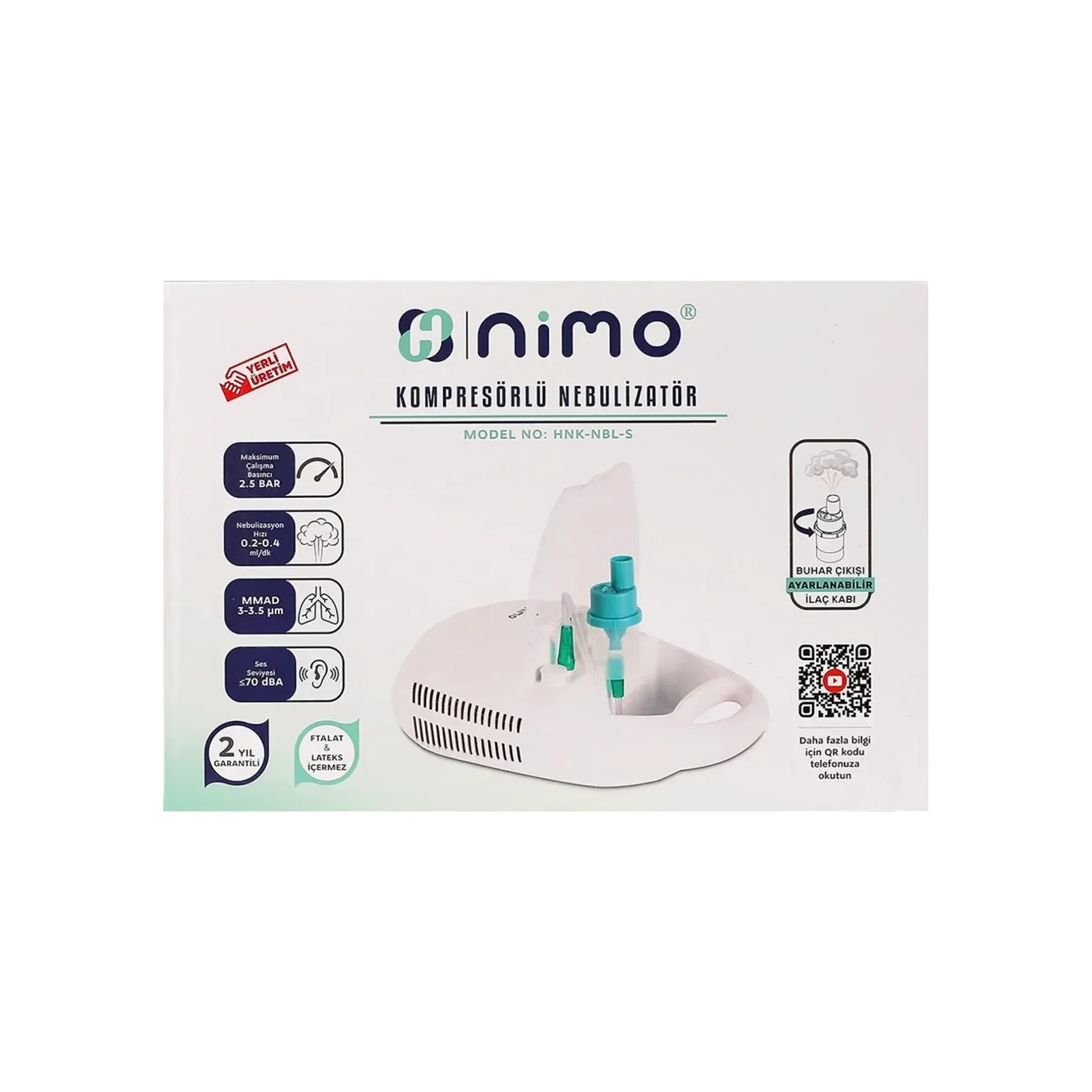 Nimo Nebulizer HNK-NBL-S for asthma – Cosmolife