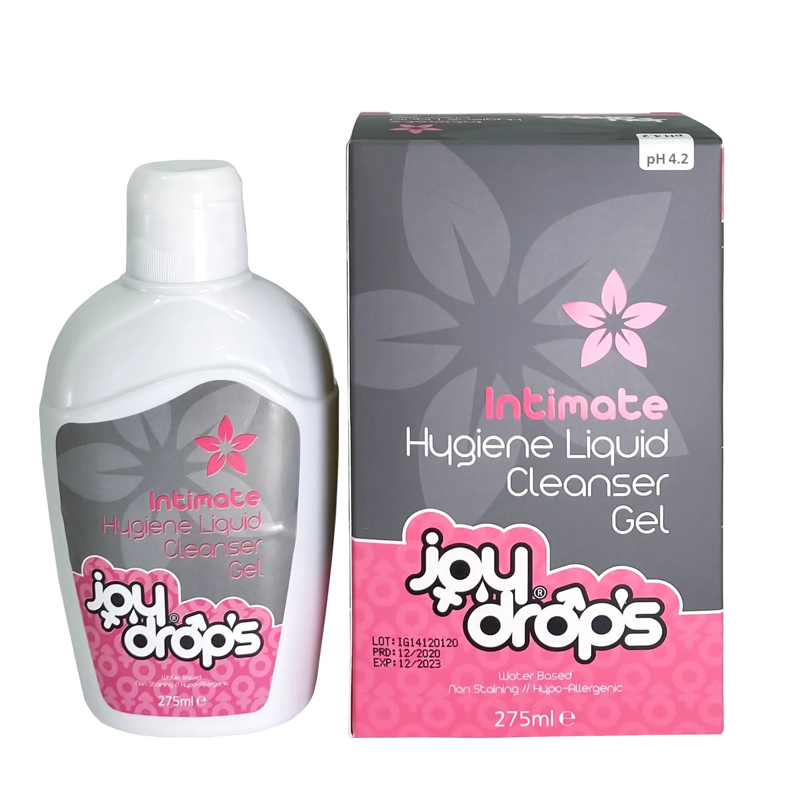 Joy Drops Intimate hygiene Liquid Cleanser 275 ML for personal hygiene ...