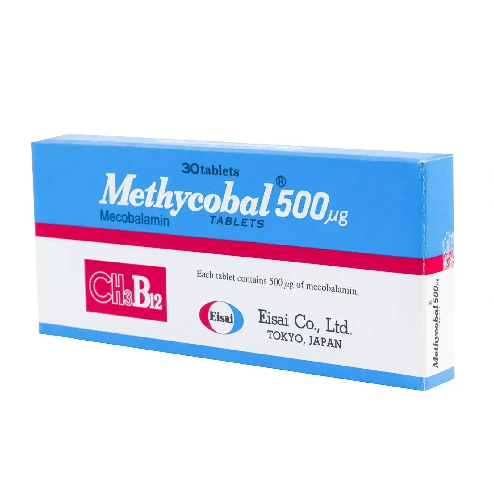 Methycobal 500 mcg Tabs 30'S vitamin B12 – Cosmolife