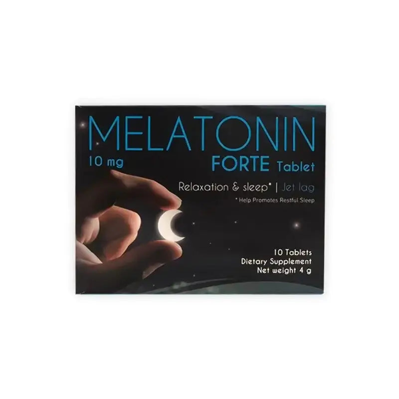 Melatonin Forte Relaxation & Sleep Tabs 10 mg 10'S – Cosmolife