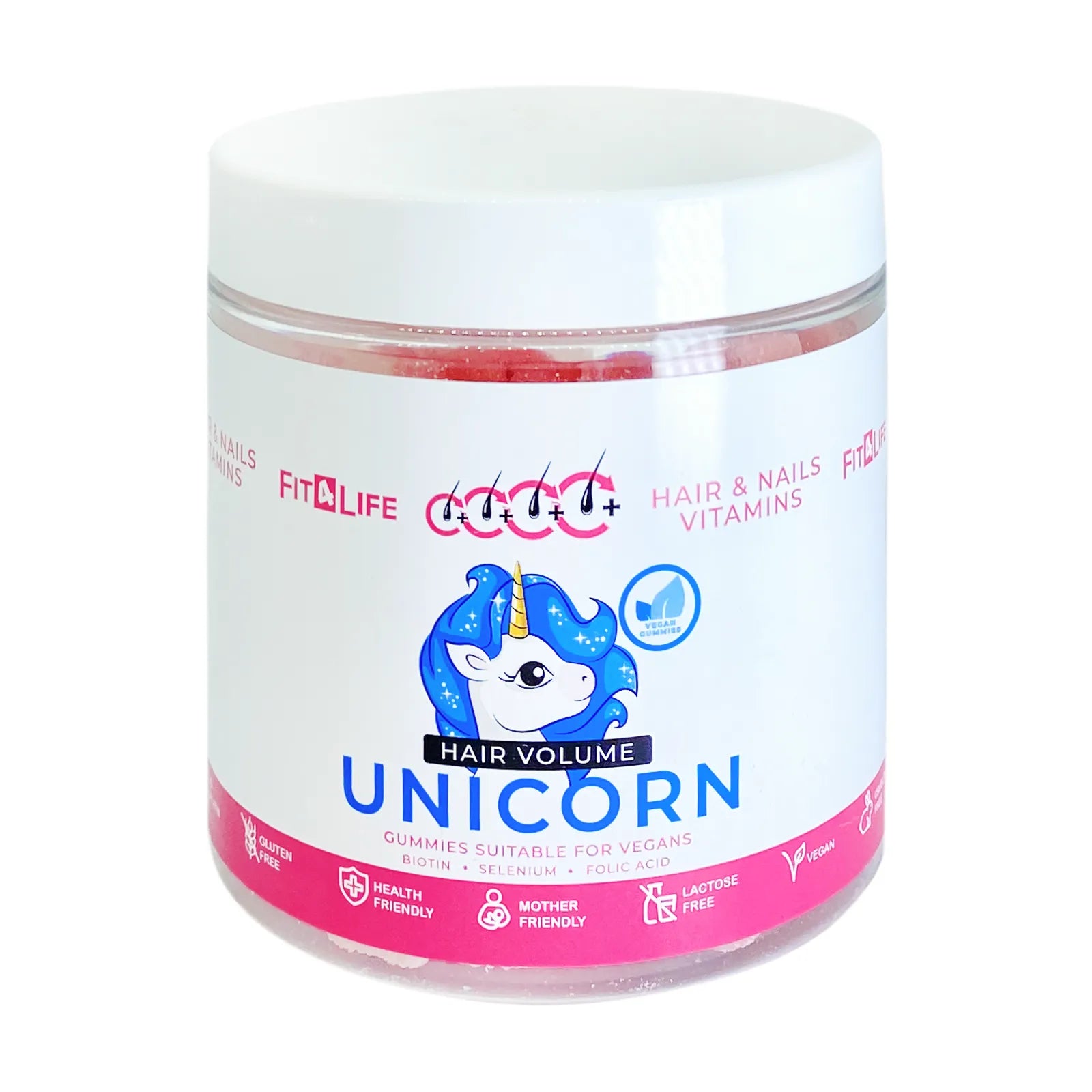 Fit 4 Life Hair Volume Unicorn 300 g for healthy hair – Cosmolife