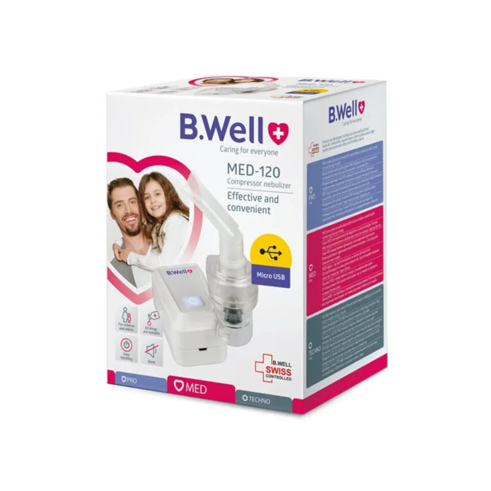 B.Well Compact Electric Nebulizer – USB Powered – Cosmolife